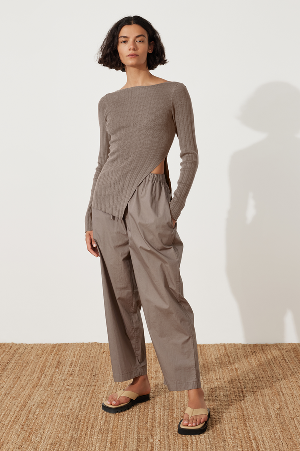 Pewter Rib Knit Top – Zulu & Zephyr